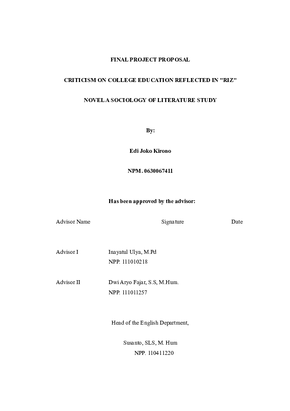 (DOC) FINAL PROJECT ALMOST DONE | Jamas Reload - Academia.edu