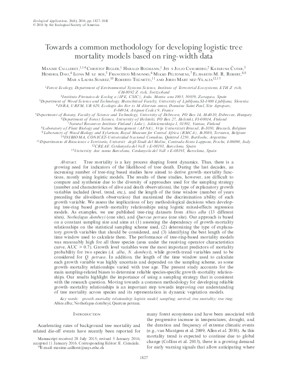 Pdf Towards A Common Methodology For Developing Logistic Tree