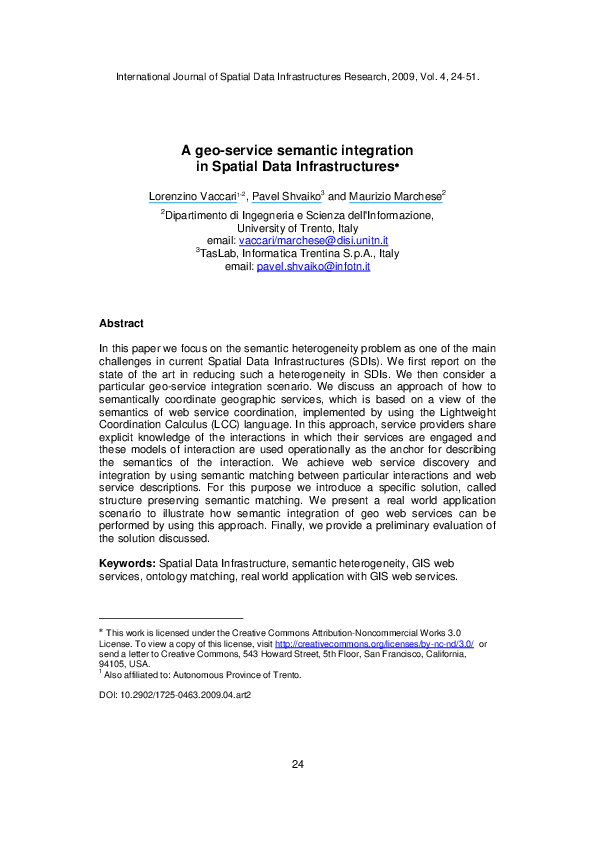 Pdf A Geo Service Semantic Integration In Spatial Data Infrastructures