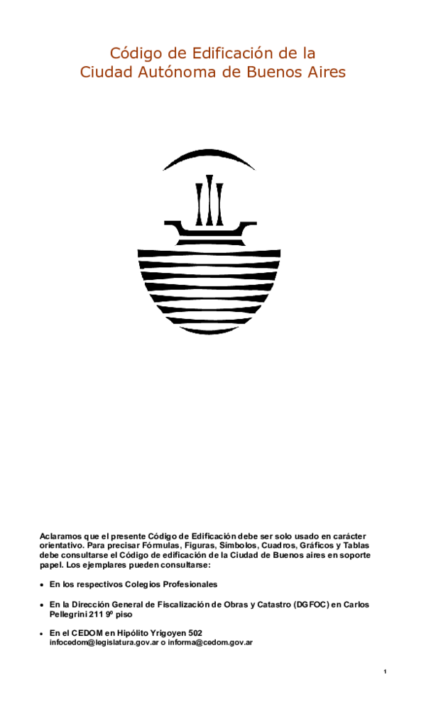 (PDF) Codigo edificacion CABA