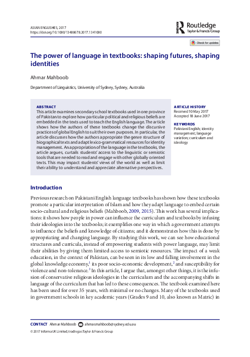 the power of language pdf