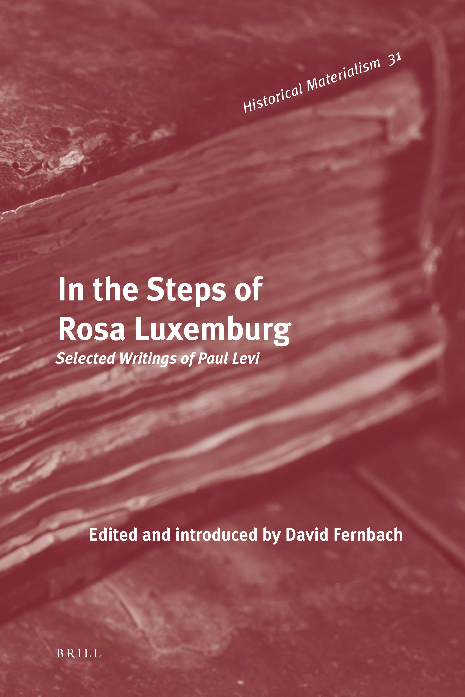 (PDF) In the Steps of Rosa Luxemburg (Historical Materialism Book ...