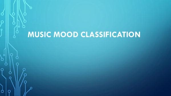 (PPT) Music Mood Classification