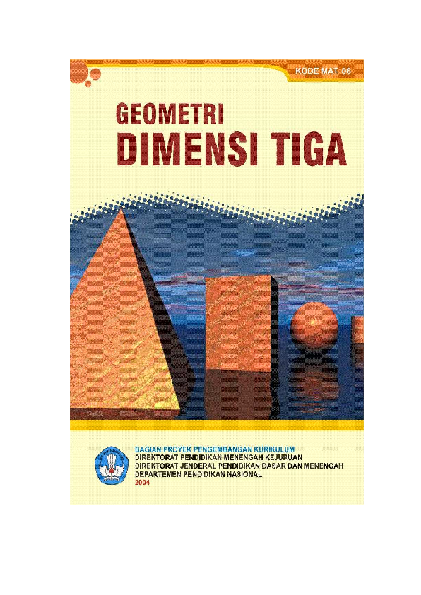 (PDF) Geometri dimensi tiga