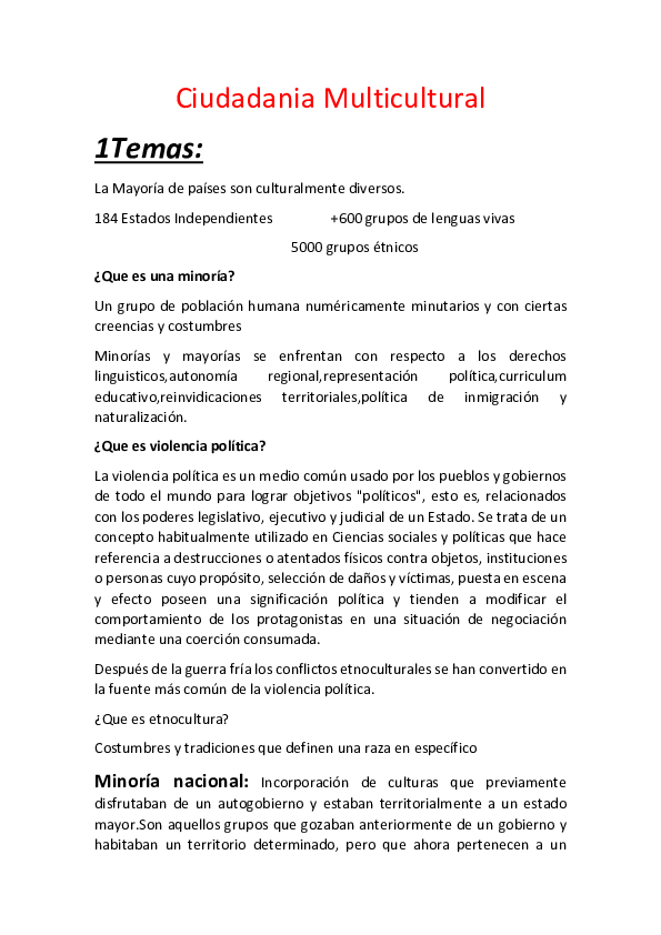 (DOC) Ciudadania Multicultural 1Temas