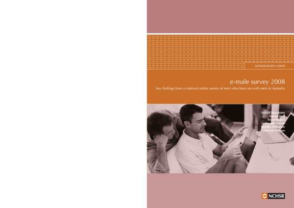 (PDF) e-male survey 2008: key findings from a national online survey of ...