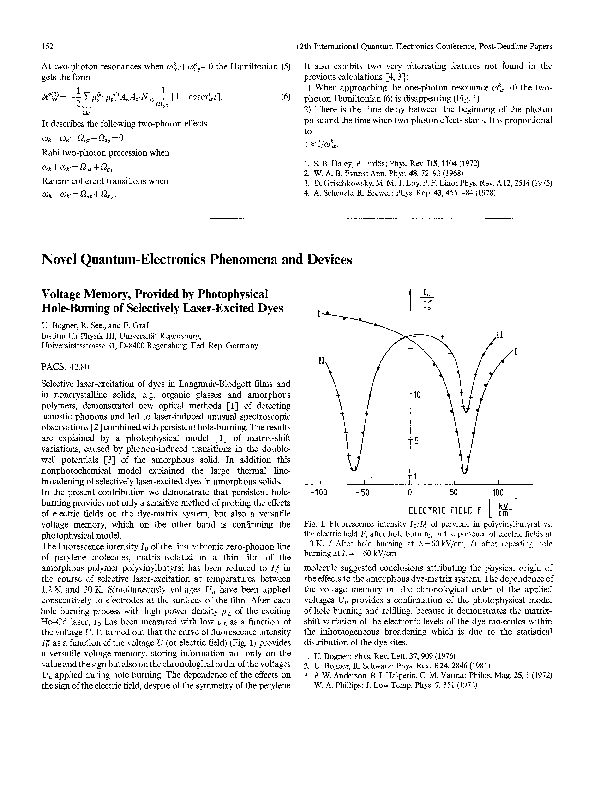 (PDF) Novel quantum-electronics phenomena and devices