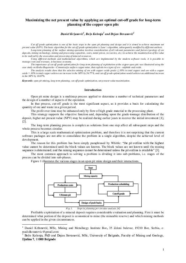 (PDF) cut off grade | Ouffa Mohamed - Academia.edu