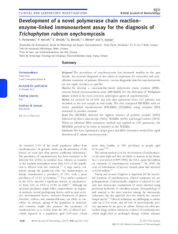 (PDF) Development of a novel polymerase chain reaction-enzyme-linked ...