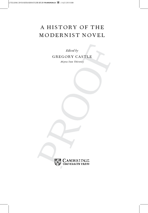 (PDF) Introduction to the Modern Novel | n sal - Academia.edu