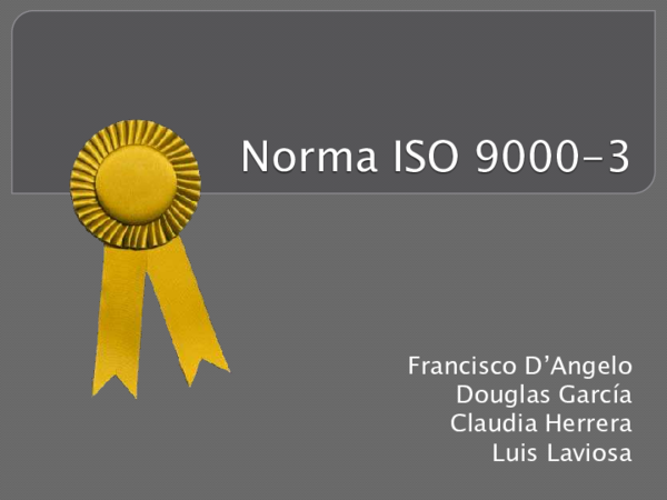(PDF) Norma ISO 9000-3