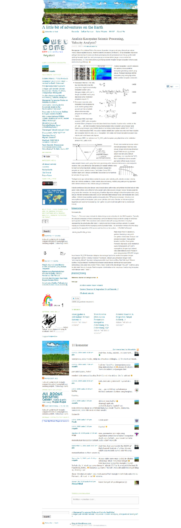 (PDF) Analisis Kecepatan Seismic Processing Velocity Analysis