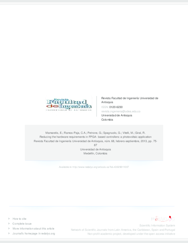 (PDF) Reducing the hardware requirements in FPGA- based controllers: a ... (PDF) Reducing the hardware requirements in FPGA- based controllers: a ...