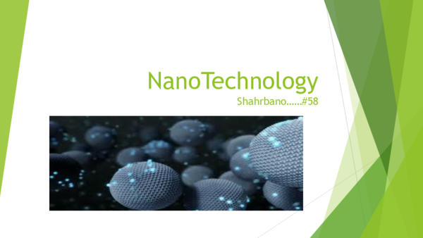 (PPT) Introduction to nanotechnology.