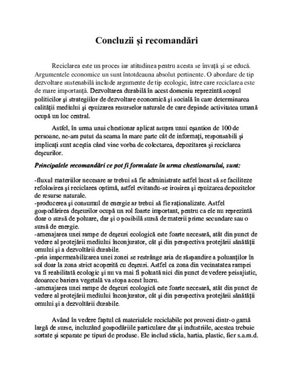 (DOC) Concluzii și recomandări (1)