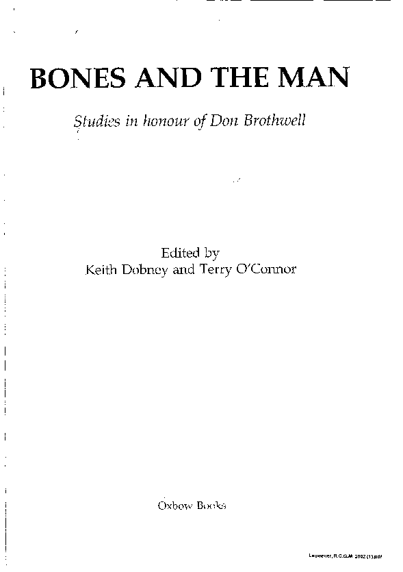 (PDF) 2002e: R.C.G.M. Lauwerier: Animals as food for the soul, in: K ...