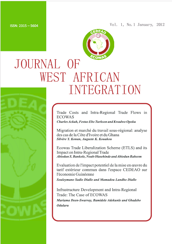 (PDF) ECOWAS Trade Liberalization Scheme (ETLS) and its Impact on Intra ...