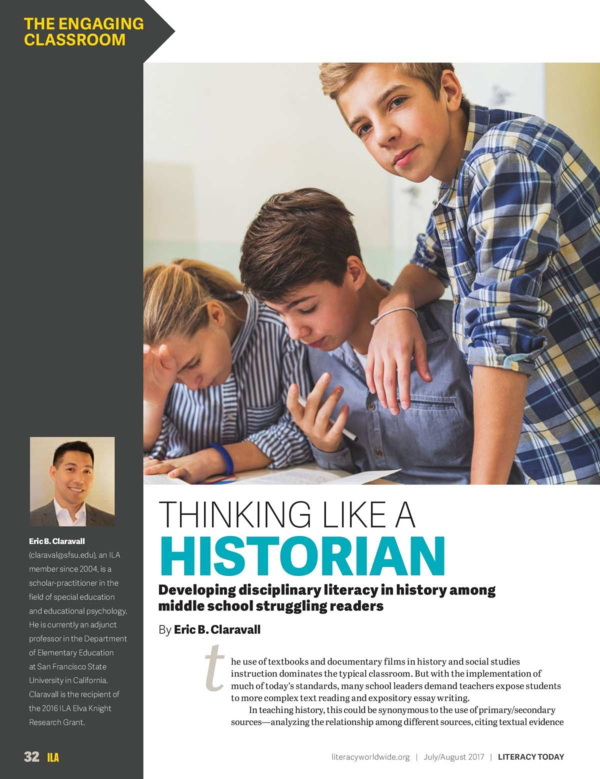 (PDF) Thinking Like a Historian