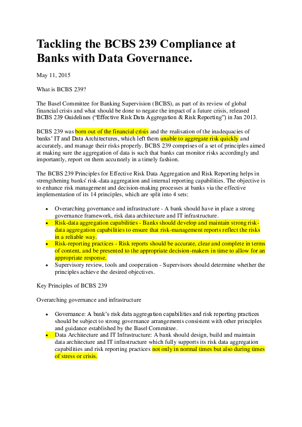 bcbs 239 data quality