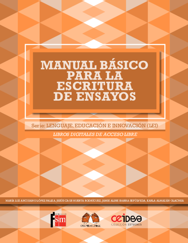 (PDF) Manual básico para la escritura de ensayos