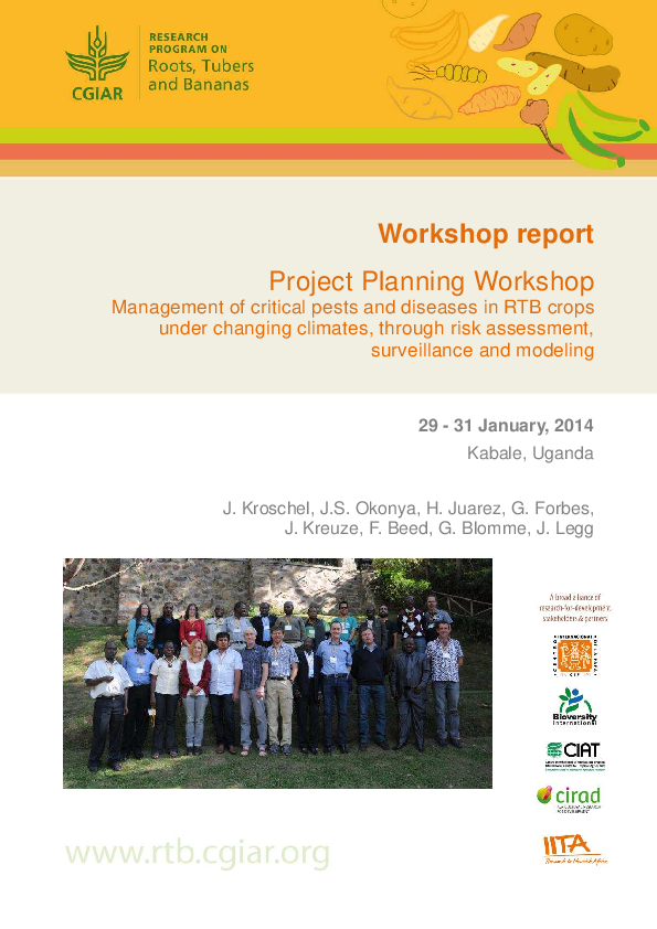 (PDF) Management of critical pests and diseases in RTB crops under ...