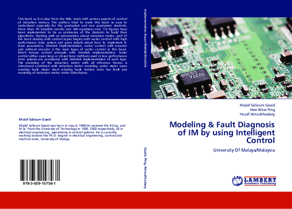 (PDF) Modeling & Fault Diagnosis of IM by using Intelligent Control