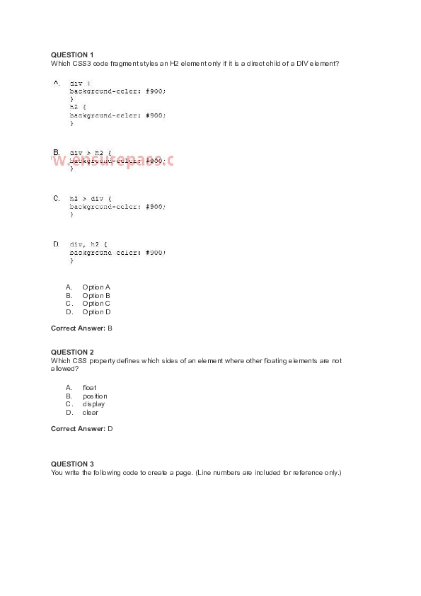 HTML5 Application Development Fundamentals