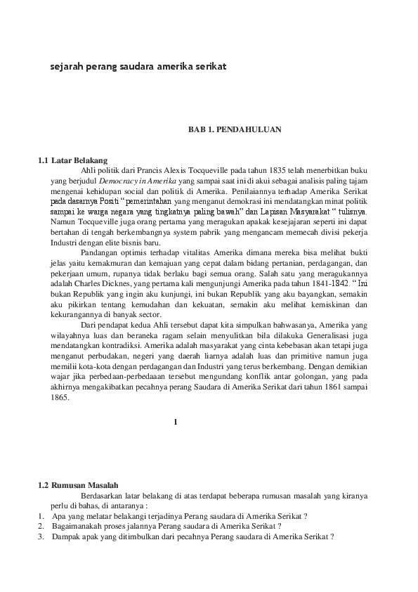 Doc Sejarah Perang Saudara Amerika Serikat