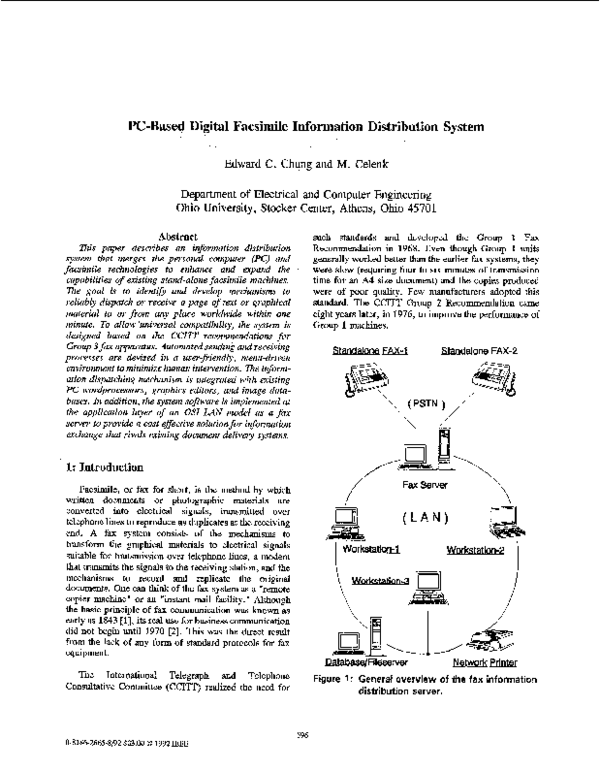 (PDF) Pc-Based Digital Facsimile Information Distribution System