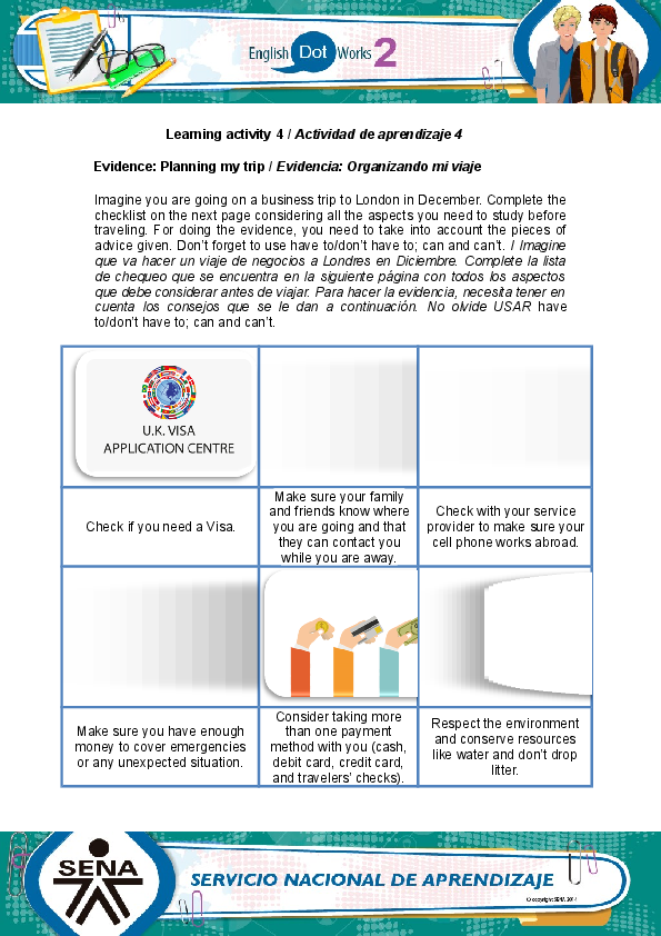 (DOC) Learning activity 4 / Actividad de aprendizaje 4 Evidence ...