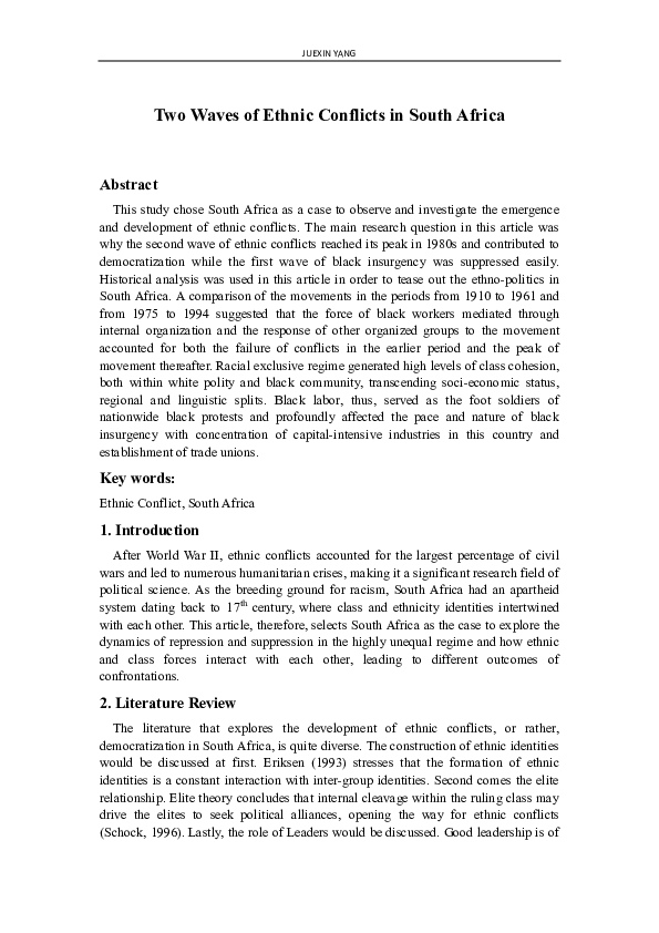 (DOC) writing sample