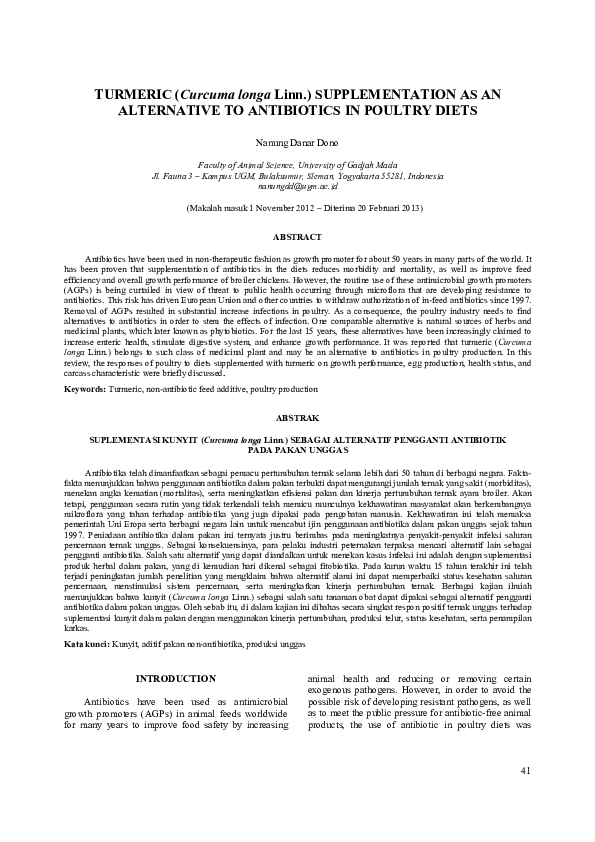 (PDF) Turmeric research