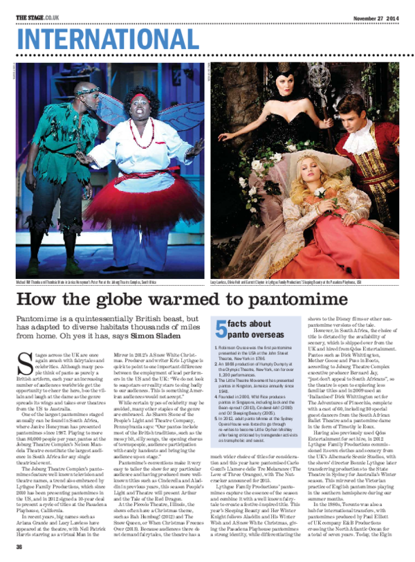 (PDF) International: How the globe warmed to pantomime