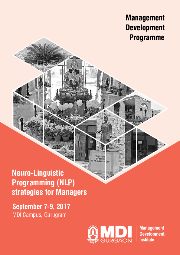 (PDF) Neuro-Linguistic Programming (NLP) strategies for Managers