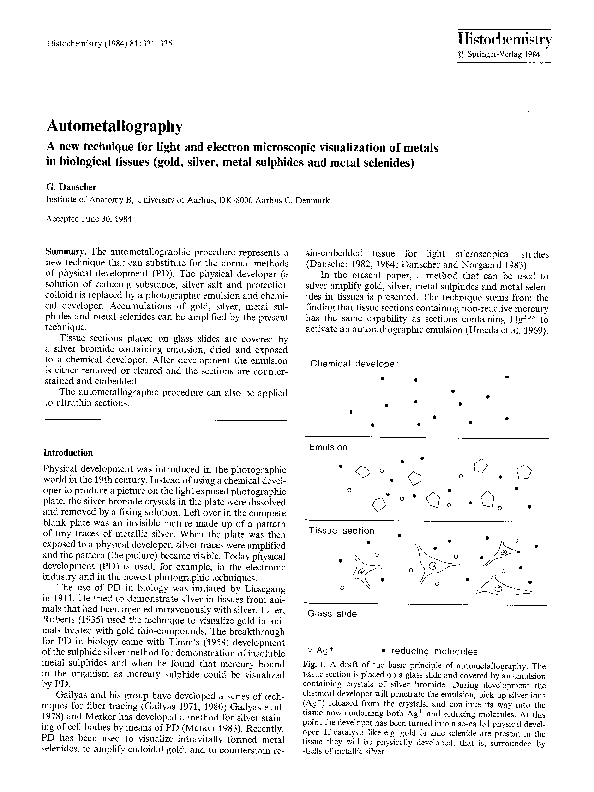 (PDF) Autometallography