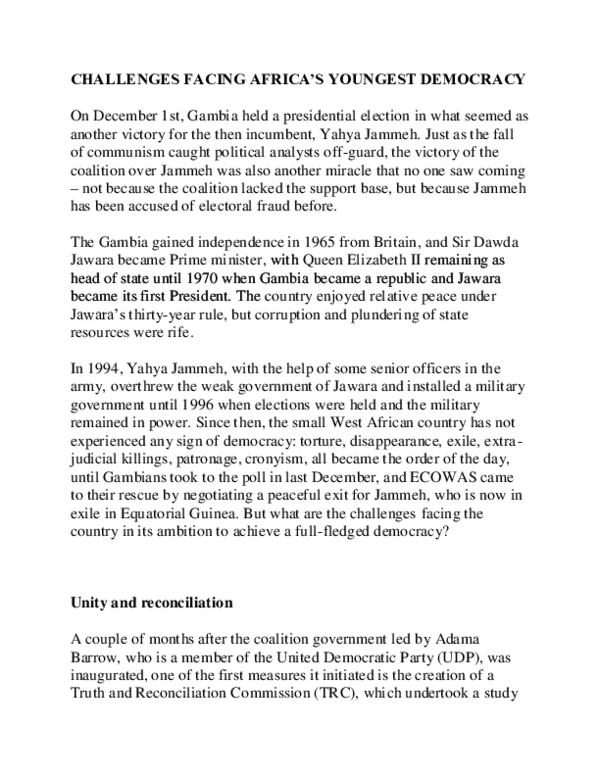 Facing Challenges Essay