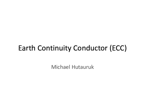 (PDF) Earth Continuity Conductor (ECC