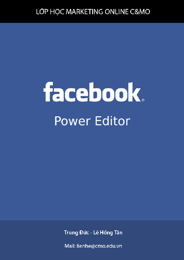 (PDF) Power Editor Guide