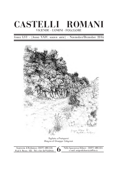 (PDF) Note su Giovan Battista Dell’Era a Frascati, in “Castelli Romani ...