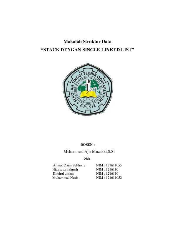 (DOC) Makalah Struktur Data(stack)