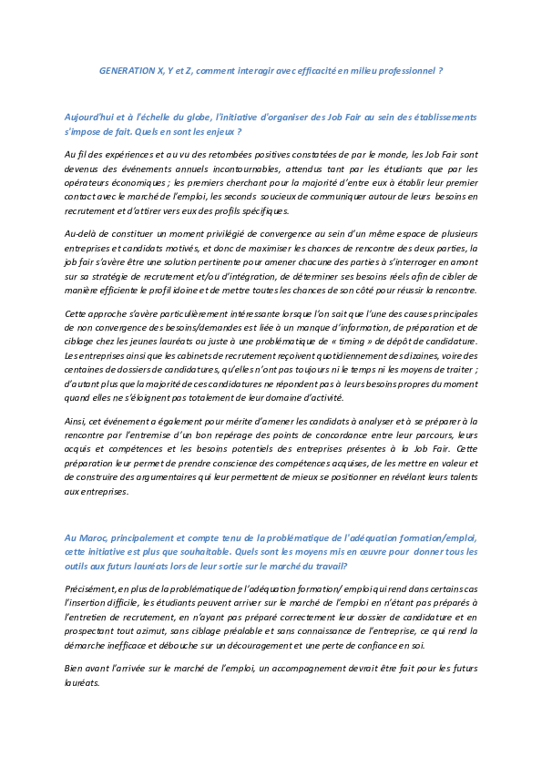 (DOC) Generation X,Y & Z ikram sefiani