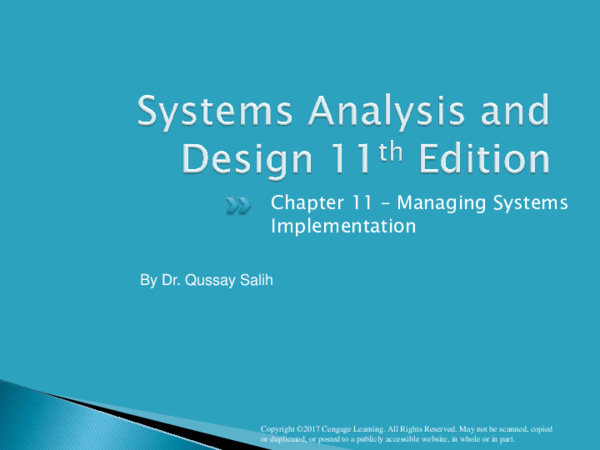 explain why you should strive for separation of interface from ...