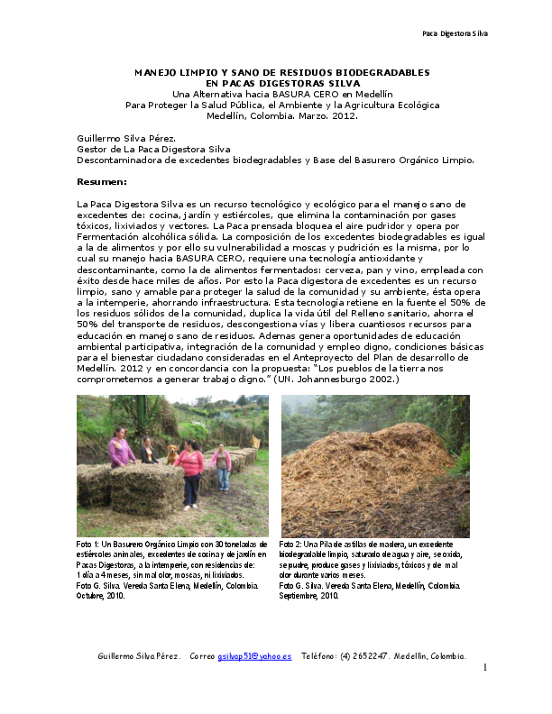 (PDF) Paca Digestora Silva