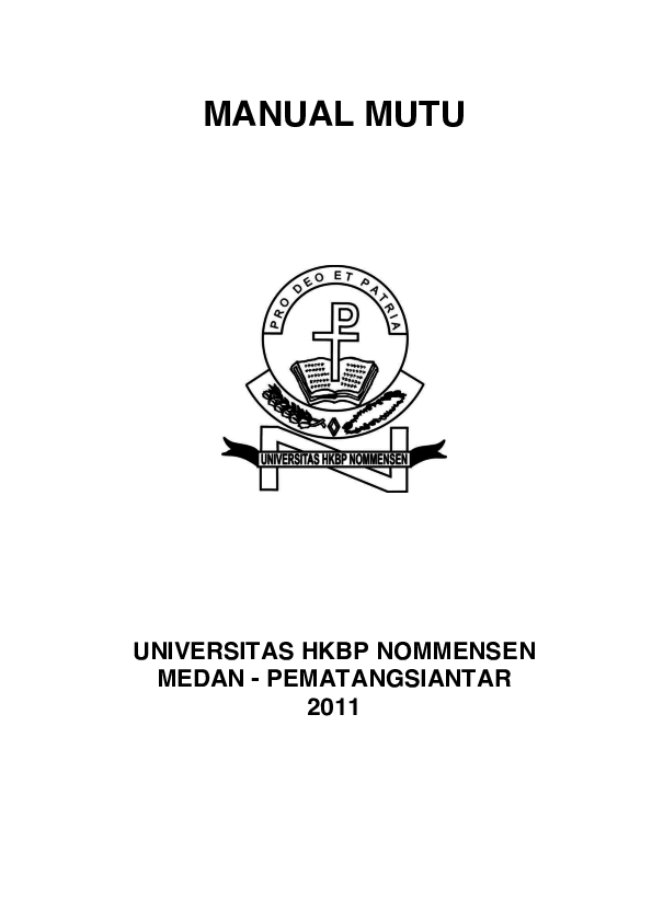 (PDF) CONTOH MANUEL MUTU