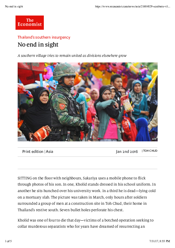 (PDF) No end in sight