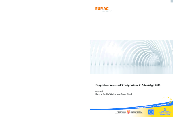 (PDF) Rapporto annuale sull’immigrazione in Alto Adige 2010 | Roberta ...