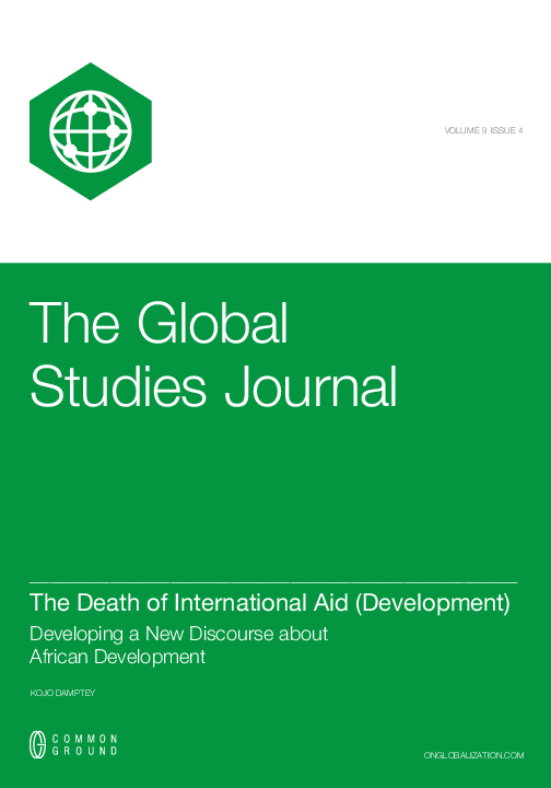 (PDF) The Death of International Aid (Development): Developing a new ...