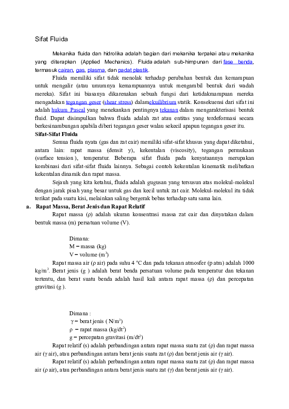 (DOC) Sifat Fluida