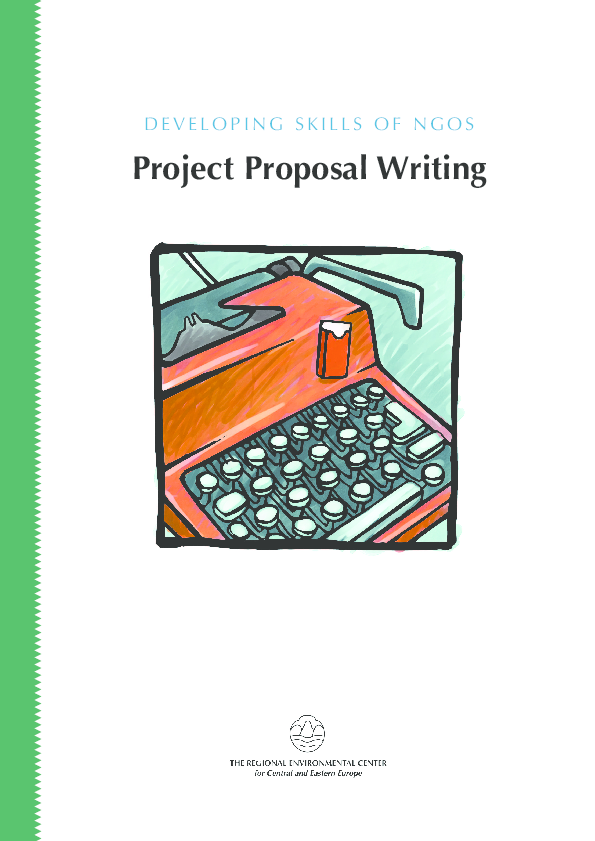 (PDF) Project Proposal Writing