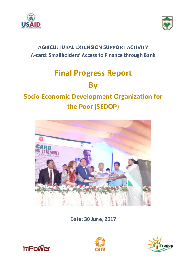 (DOC) Final Technical Narrative progress Report